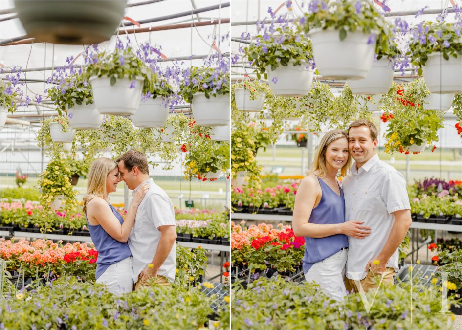 Tiffany + Bryan | Creque's Greenhouse | Ohio Engagement Photographer ...