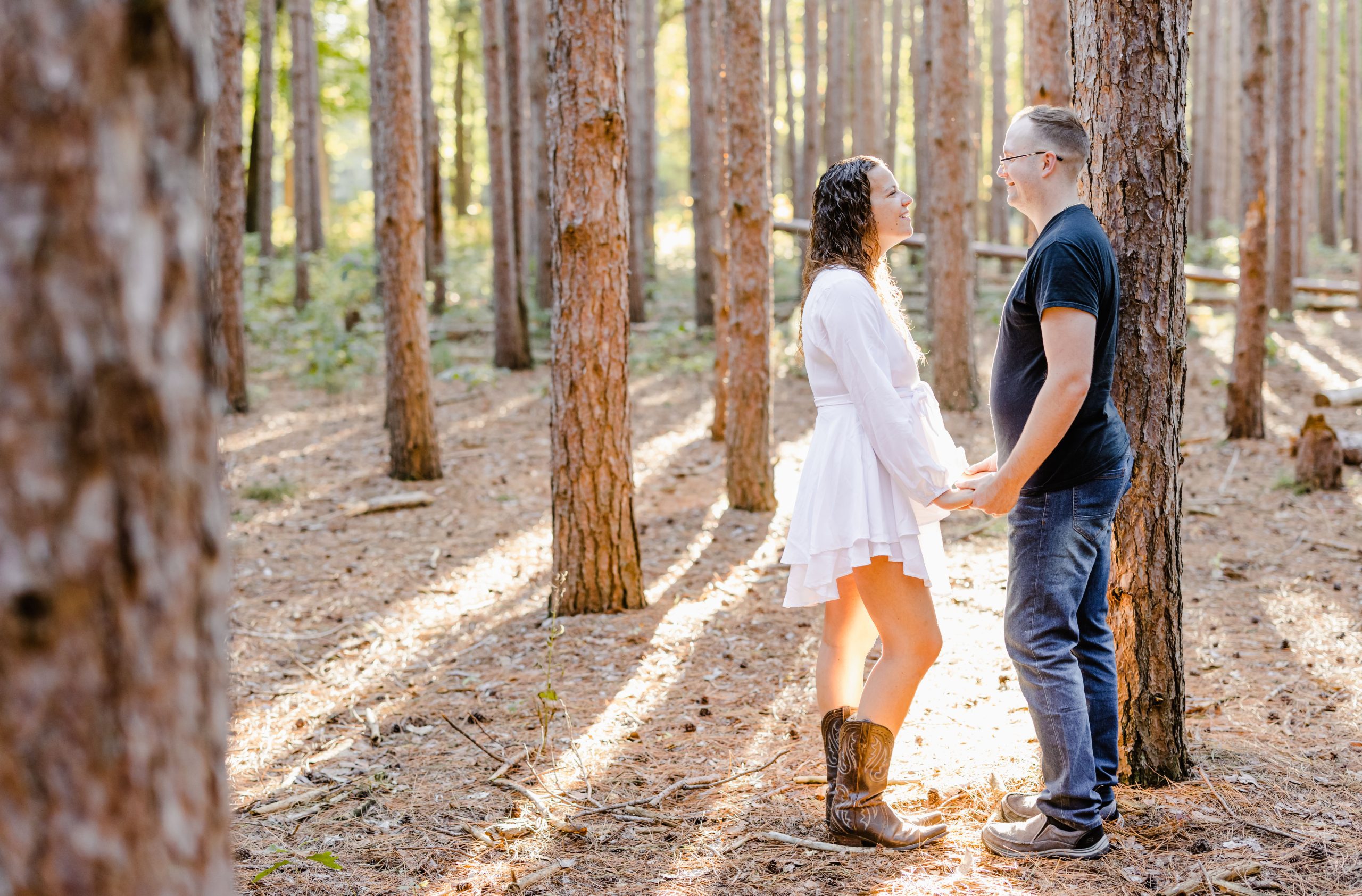 Melissa + Daniel | Oak Openings | Ohio Engagement Photographer | Viridian Ivy | Northwest Ohio ...